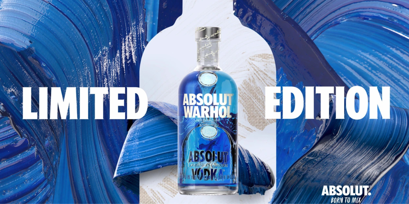 Absolut Warhol Limited Edition - Plain vodka | Bondston