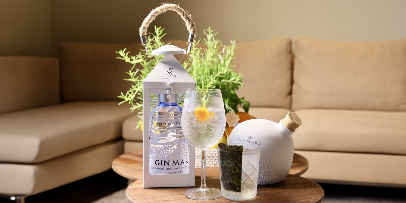 Gin Mare + lantern - Original & Unique Gift Packs | Bondston